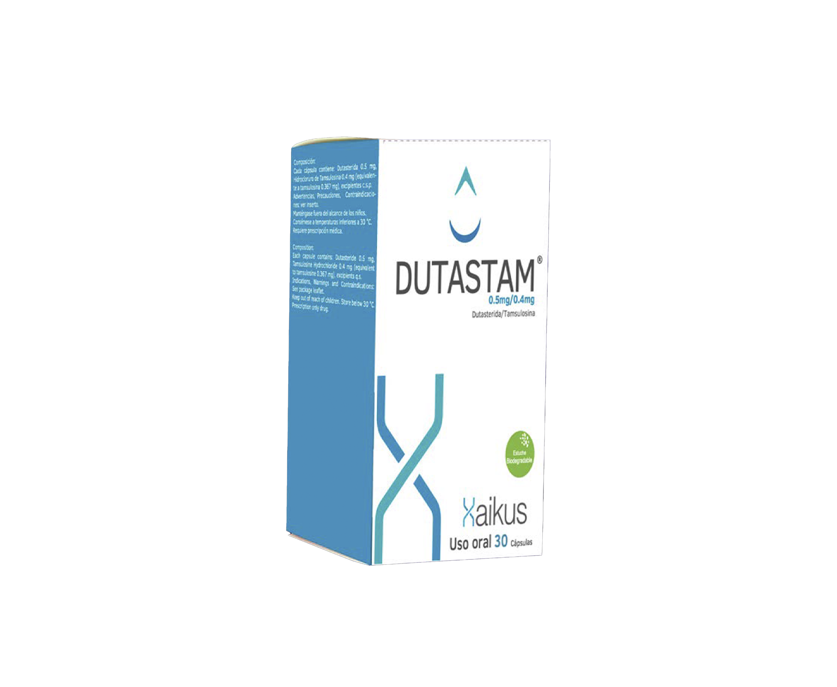 DUTASTAM (Dutasterida/Tamsulosina 0.5mg/0.4mg) - XAIKUS