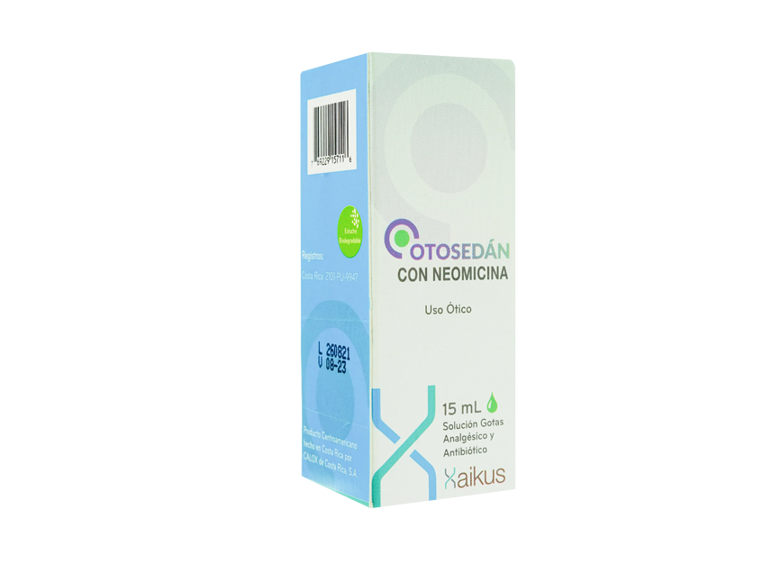 OTOSEDÁN (Con neomicina 15 ml solución ótico) - XAIKUS